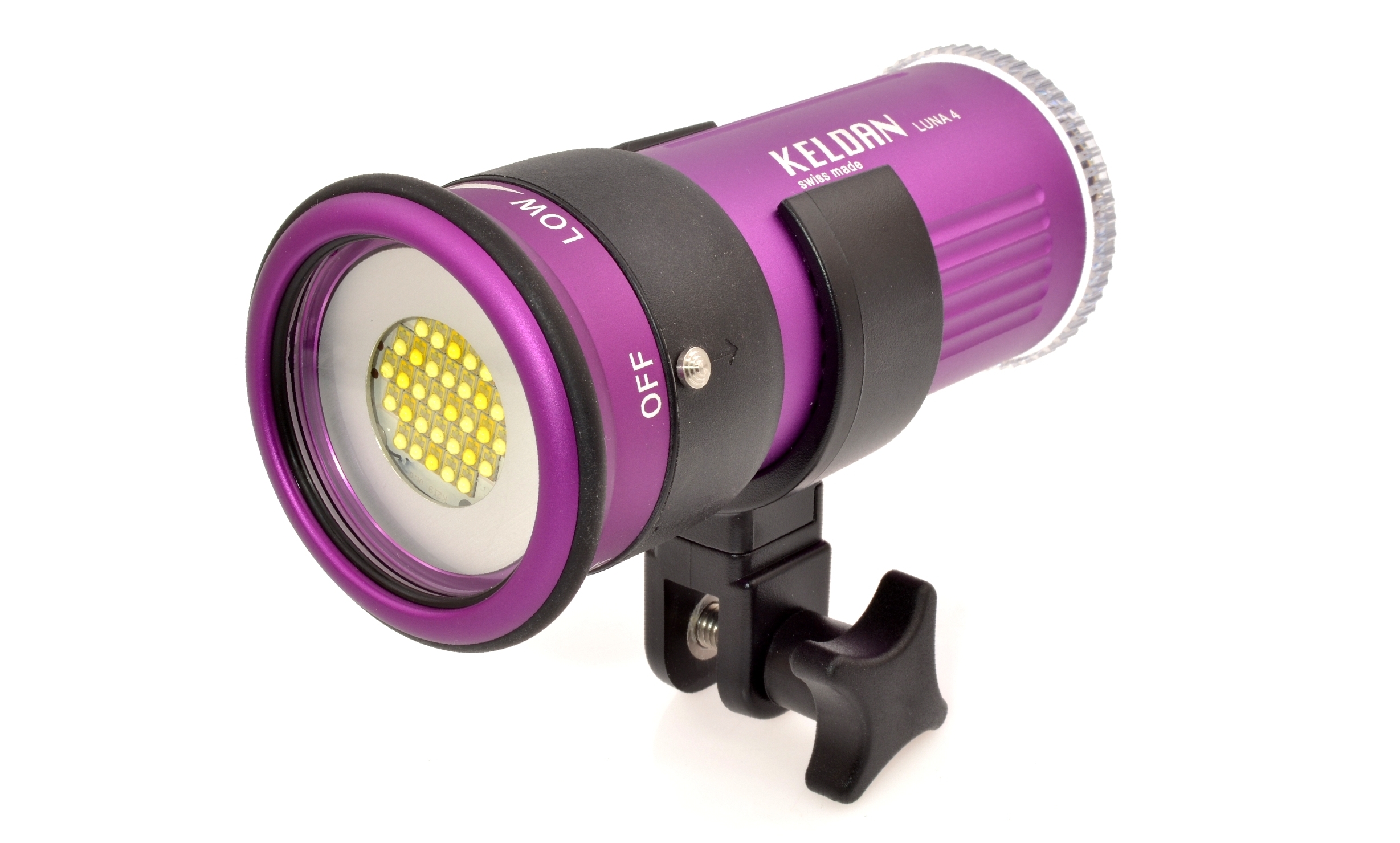 Keldan LUNA 8 UV and BLUE video lights | Scubaverse