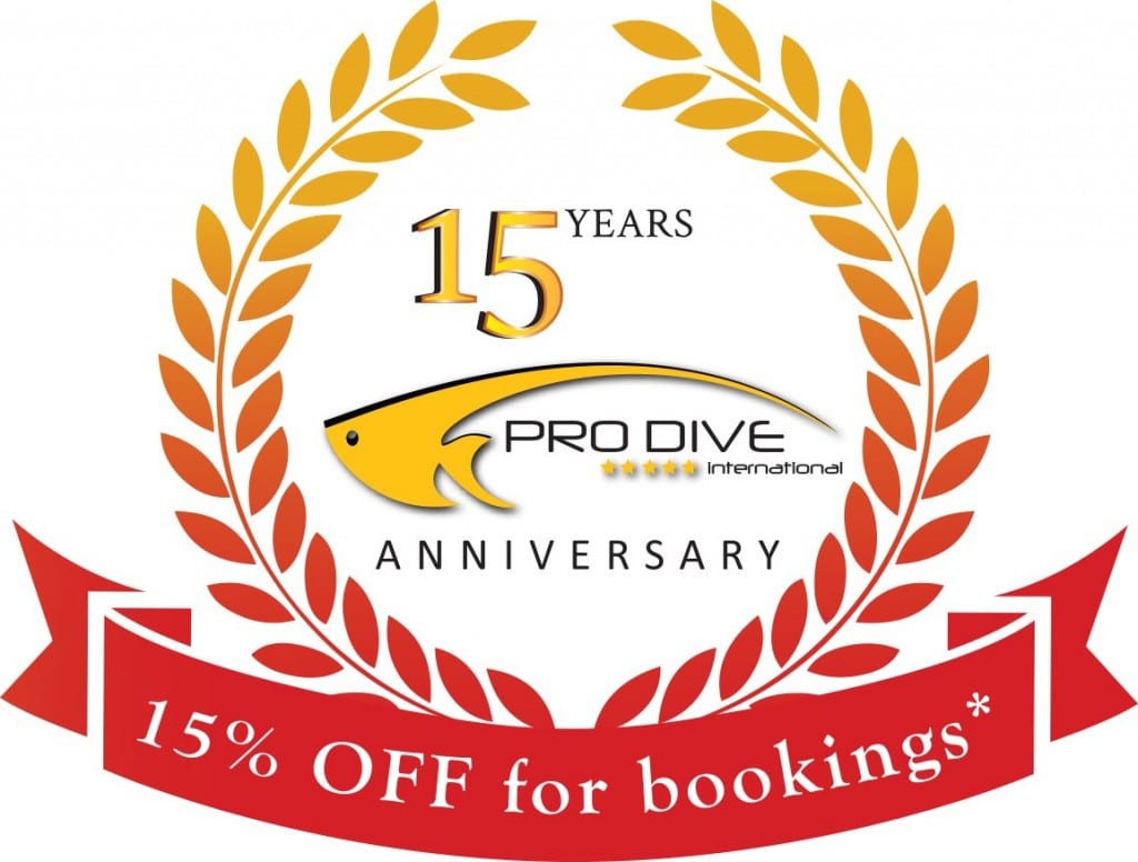 Pro Dive International is turning 15! | Scubaverse