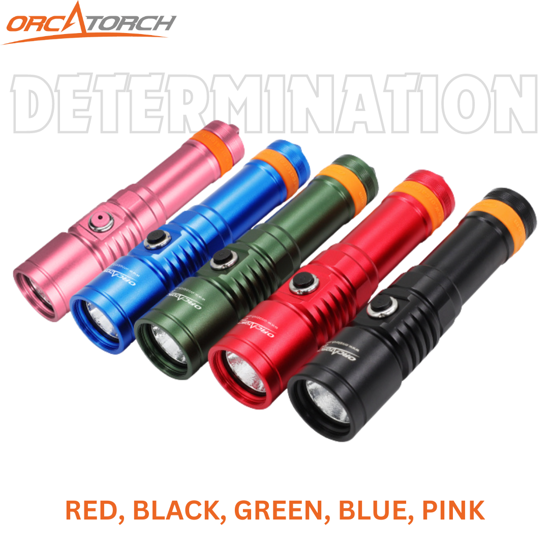 OrcaTorch D710 Dive Light now available in pink | Scubaverse